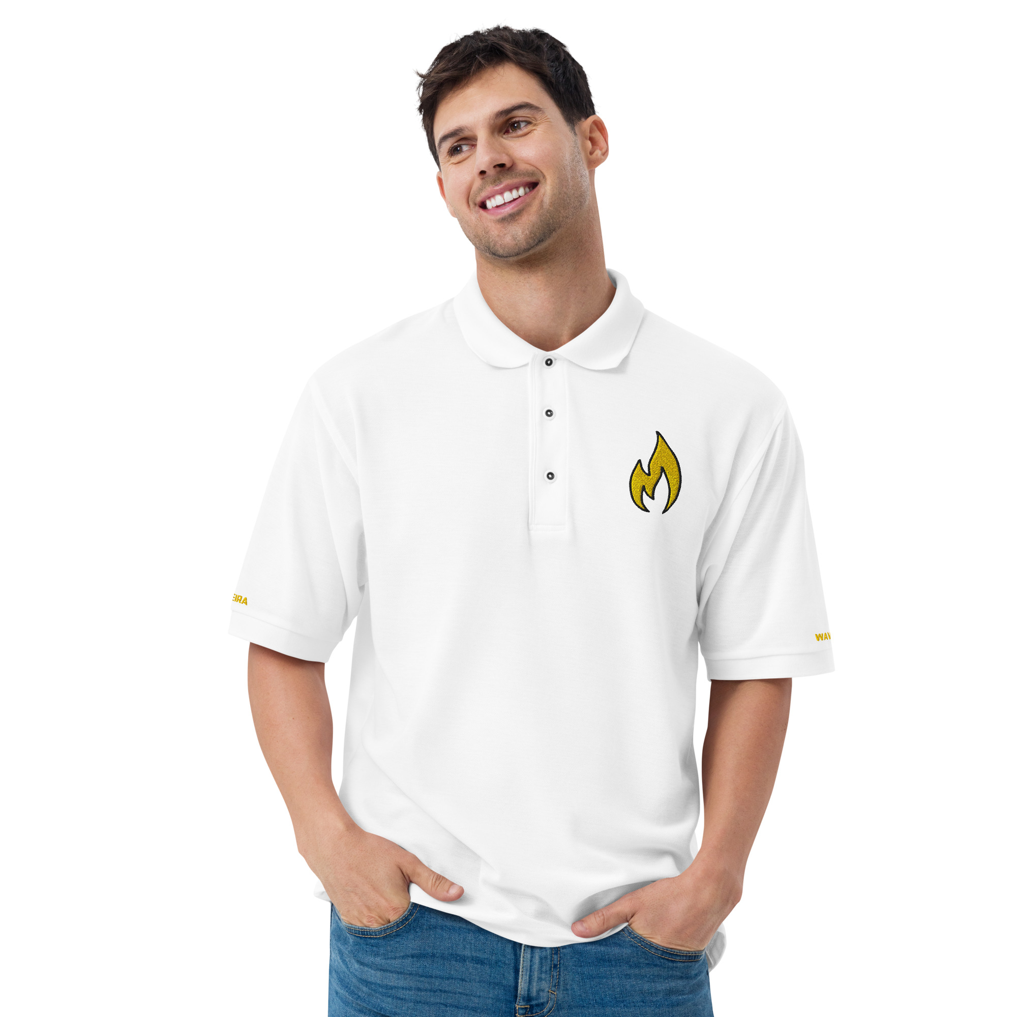 Men’s Premium Polo – Waveira